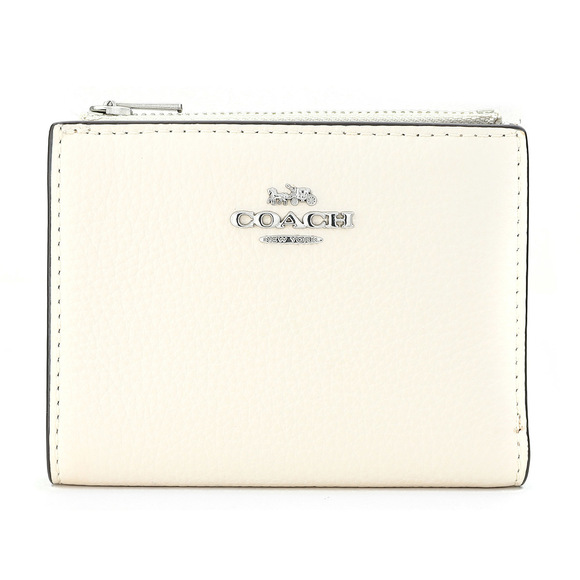 Coach | Bags | Coach Pebbled Wallet White | Poshmark